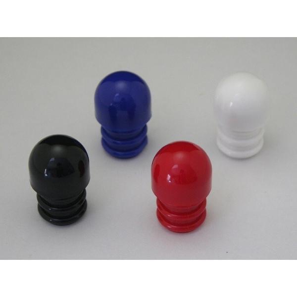 【適合】φ22.2 t=4用　【備考】※掲載画像はサンプルの為、同モデル別カラーの商品の場合がございます。実際にお届けする商品はブラックとなります。ご注意ください。　【商品説明】ナイロン製の打込み式バーエンド。シンプルなデザインで色バリエー...