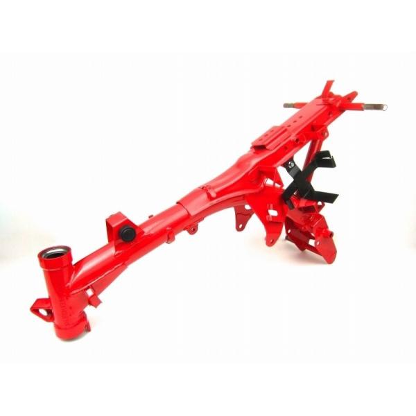 【適合車種】モンキー（MONKEY）　【商品説明】モンキー、ゴリラ用3cmロングフレーム ●排気量110cc以上のエンジン車載時にオススメするフレーム（注意1） ●ロングホイールベース化により、直進安定性が格段に向上 ●モンキー、ダックス、...