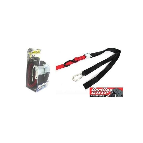 【サイズ】全長180cm×幅40mm　【備考】※モニターの環境により、画像の色が実物と若干異なって見える場合がございます。　【商品説明】カラー：レッド ●サイズ：全長180cm×幅40mm ●耐荷重量：300kg ●片側のフックにはビニール...