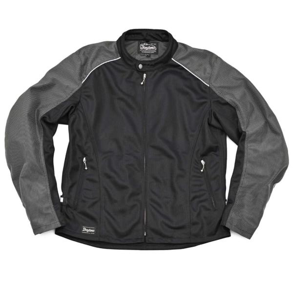 【サイズ】S　【商品説明】真夏の快適性を求めたシンプルなシングルライダース風デザインのフルメッシュジャケット。 ●ライディングポジションを考慮し、腕の位置や角度は前よりに、後身頃の裾は長くとっているためセパハンユーザーにもおすすめです。 ●...