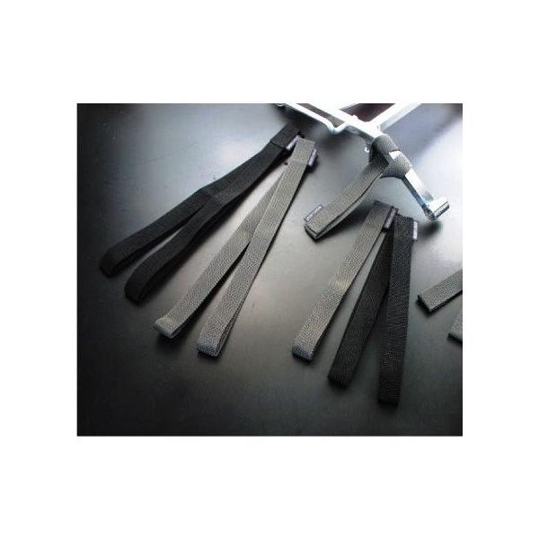 【カラー】ブラック、ガンメタ　【備考】在庫状況は随時変動します。欠品時には数週間以上の納期を頂く場合がございます。　【商品説明】余裕のフックベルトで荷物の多いツーリストを協力にサポート。リーズナブルな3サイズ。2本入りなのでバイクやバッグに...