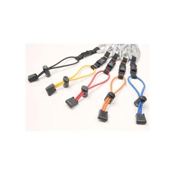 【カラー】ブラック　【備考】※2枚目以降の商品詳細画像には同型別カラーの画像が含まれております。本品はカラータイプ：ブラックになりますのでご注意くださいませ。　【商品説明】グローブをストレッチコードの輪っかに通してコードロックをスライドする...