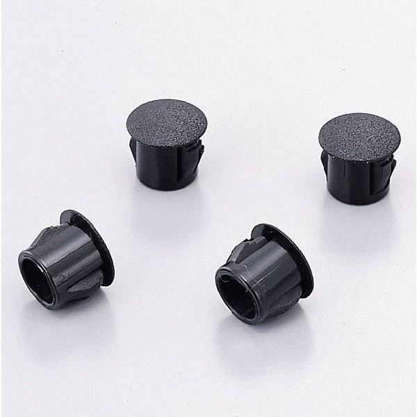 【対応】M6ネジ穴用　【商品説明】ミラーその他不要ネジ穴に使用。 ●樹脂製 ブラック