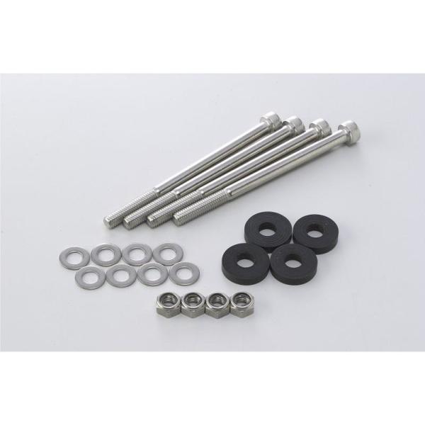 【適合】アクティブ セトラブ ストレートオイルクーラー専用品　【備考】　【商品説明】【タイプ】上下ステー用（4本セット） ●アクティブ ストレートオイルクーラーキット用サイドカラーを組み付けるための、ボルト類のセット。 ●段数：7段 ●