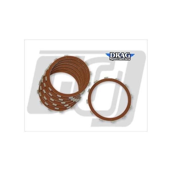 DSI製 クラッチフリクションプレート1984-1990年式 スポーツスター用 7枚セット※交換作業は専門のショップにて行ってください。●OEM品番 :36788-84【品名】84-90年XLクラッチフリクションプレートセット　【商品番号】...