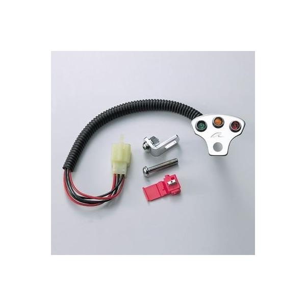 【適合車種】バンバン200（VANVAN）　【適合型式】NH41A　【適合年式】〜07年　【商品説明】防水型LED（直流12V車用） ●専用ハーネス・アルミステー付 ●M6・M8両ボルト位置に取付可 ●付属L型ステーでトップブリッジ側面等に...