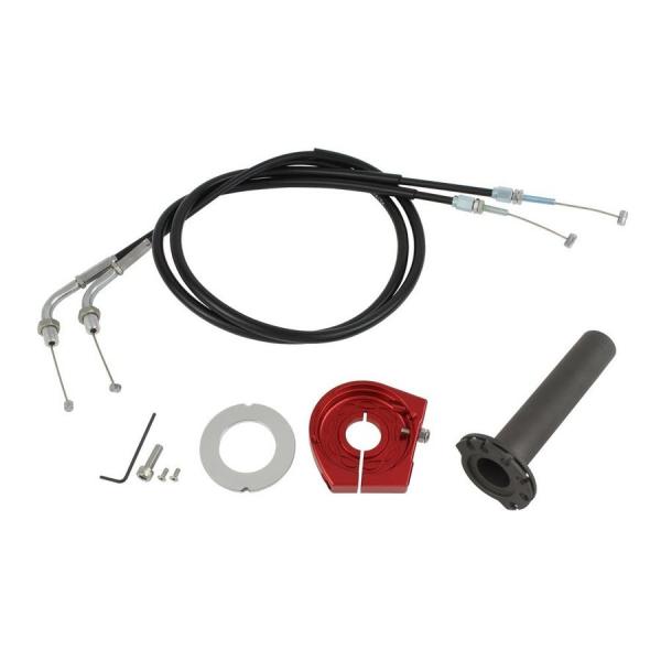 【適合車種】CB400SFVｅｒｓｉｏｎS、CB400SFVTECH、CB400SFSPEC-2/3　【商品説明】従来のスリムラインハイスロットルキットを更に改良したスムーススリムラインハイスロットルキット ●1．スムースな動きが可能な樹脂...