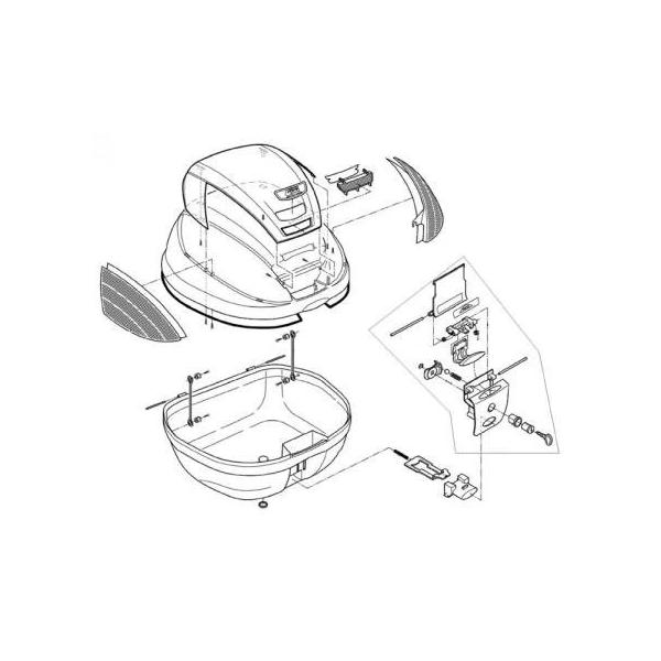 【GIVIオリジナル品番】Z750TR　【商品説明】こちらの商品はE370の補修品です。 ●※商品画像はイメージとなります。 ●品番及び品名よりメーカーカタログにて商品をご確認くださいませ。