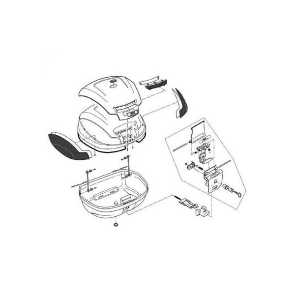 【GIVIオリジナル品番】Z1384R　【商品説明】こちらの商品はE370の補修品です。 ●※商品画像はイメージとなります。 ●品番及び品名よりメーカーカタログにて商品をご確認くださいませ。