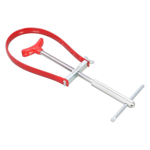 【適合】汎用　【商品説明】フライホイールやドライブフェイス、クラッチアウター等の脱着時に必要な工具です。 ●付属のシャフトを使用して締め付ける事で無理なく確実に固定できます。 ●また径の小さい物はバンドの調整穴を移動させることにより固定可能...