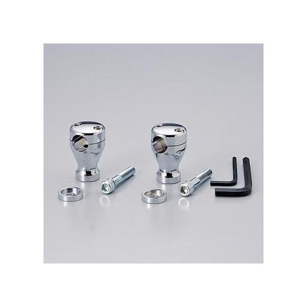 【適合車種】スティード400（STEED）　【商品説明】高さ60mm ●Φ1インチ（25.4mm）ハンドル用ハンドルポスト ●カスタムして特に目立つ部分であると共に、ハンドル操作を的確にステアリングに伝えるための強度を要するパーツです。 ●...