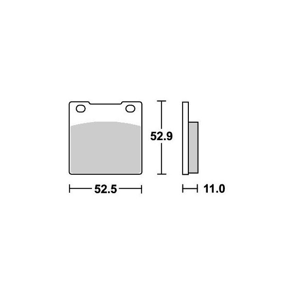 【適合車種】CB250T HAWK　【適合型式】CB250T/TZ/TA（CB250T-1000003〜）　【適合年式】80年〜
