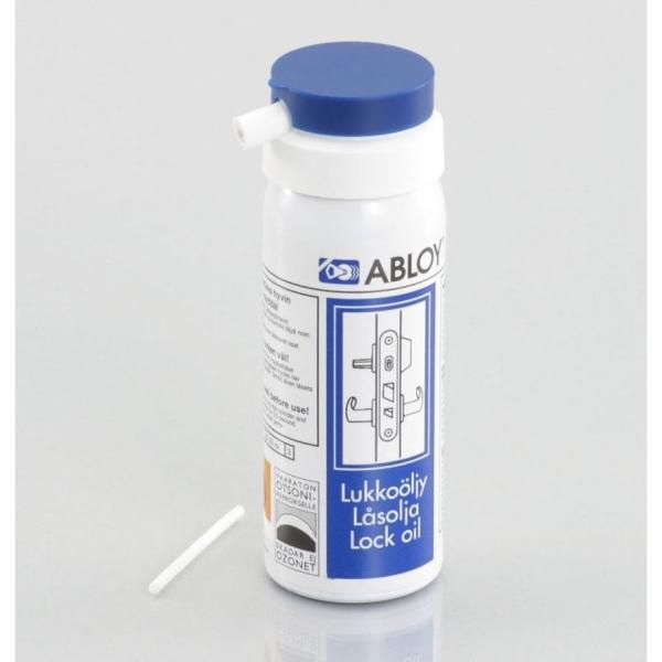 【容量】50ml　【商品説明】ABLOY社純正のメンテナンスオイルです。カギ用以外の潤滑材を使用すると、ホコリ等を吸着してしまい、最悪ロックが破損する場合があります。 ●このABLOYロックオイルは鍵穴専用に開発されたさらさらでホコリが付着...