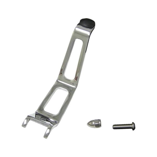 【適合】汎用　【商品説明】色：クローム ●サイズ：全長約170mm ●適合車種：84年〜06年式のツアラー ●86年〜06年式のソフテイル ●素材：スチール ●内容物：エクステンション×1個 ●注意事項：取り付けにはキックスタンドにネジ穴を...
