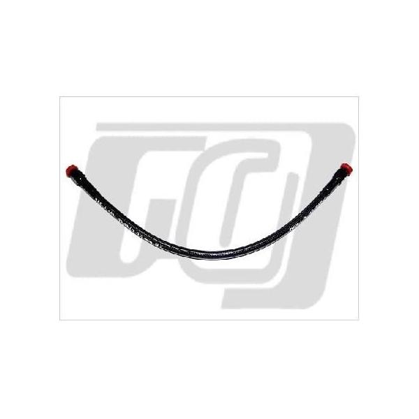 ブレーキホース ブラックフィッティング43インチ ステンメッシュブラックコートフィッティング:ブラック 長さ:109.2cm（フィッティングを除く）（フィッティング部1.5cmx2）別途バンジョが必要になります。高品質のブレーキホースです。...