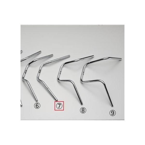 ●φ7/8インチ（22.2mm）　　●内径φ18mm　　●スイッチ固定穴加工済　　●スチール製クロームメッキ　　●適合ブレース：SSサイズ【品名】ナロープルバック1型ハンドル　【型番】H1-HB0066C-11　【メーカー】HURRICAN...