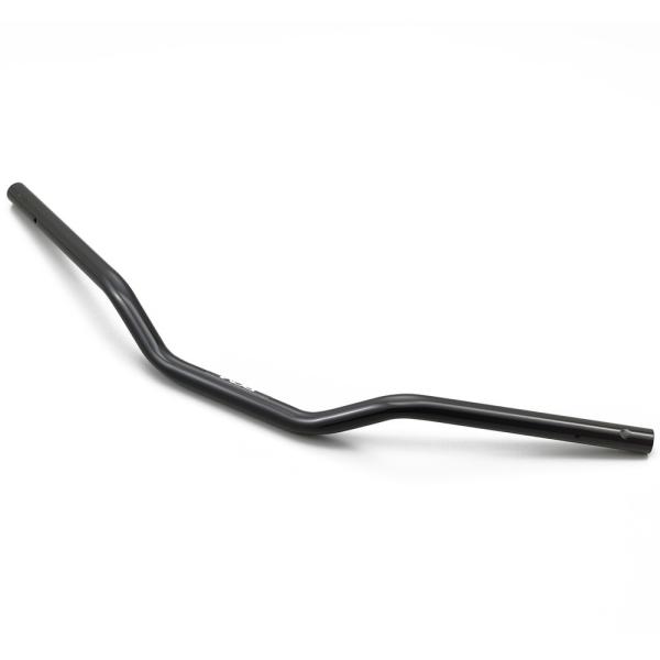 【適合】汎用　【商品説明】窮屈にならないように程よく絞り、街乗りからスポーツライディングまで、扱いやすいポジションにこだわったバーハンドルです。 ●バー両端内にM8加工を施したウエイトを内蔵し、オプション品のRCMミドルウエイトバーエンド等...