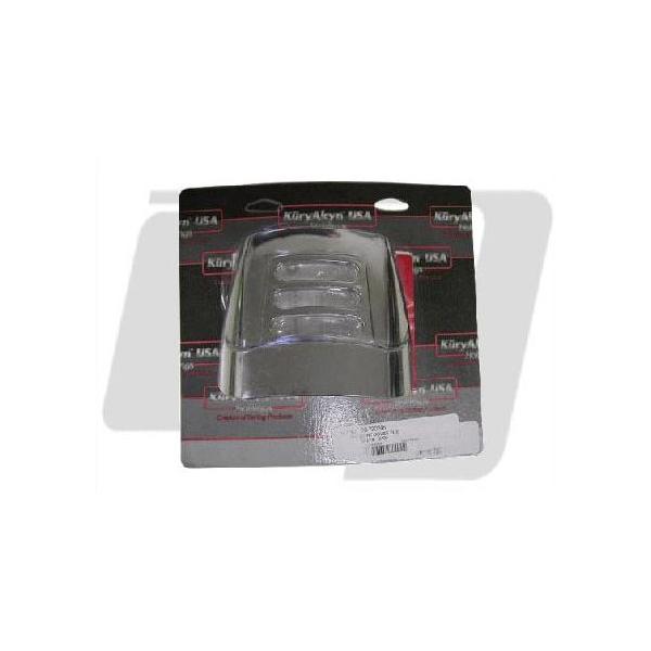 クリアキンのテールライトカバーです。73-10年各車（FLSTN/S/SC, Deuce, ＆ V-Rod、ボブフェンダー車を除く）【品名】テールライトカバー　【商品番号】G11-8130　【メーカー】Kuryakyn（クリアキン）　【適合...