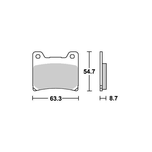 【適合車種】TDM850（92〜96年）4EP1-3 4EP-000101〜、TDM850（98〜99年）5GG1/2 RN03J
