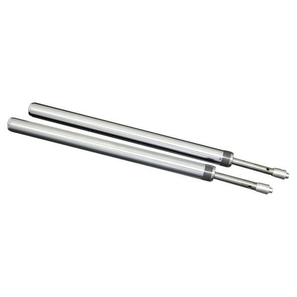 【適合】汎用　【商品説明】色：ハードクローム ●サイズ：全長 24-13/16in　約630mm ●※トップのボルトやダンパー部分を除いた ●フォークチューブのみの長さです。 ●適合車種：2004年式以降の39mmフォーク径スポーツスター ...