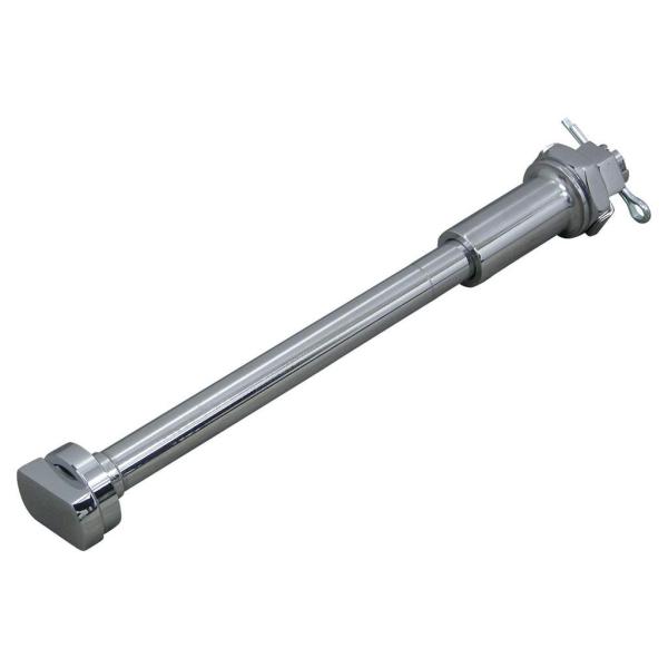 【適合】汎用　【商品説明】色：クローム ●サイズ：首下長さ：約10-5/16in ●シャフトの径：3/4in （最大）,11/16in（中心）, 43/64in（最小） ●ネジサイズ：5/8-18×1-1/4in ●適合車種：36年〜57年...