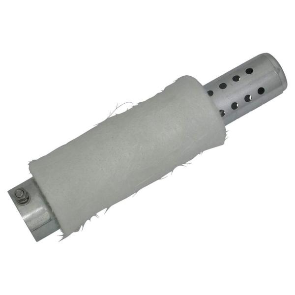 【適合】汎用　【商品説明】色：ユニクローム ●サイズ：長さ9.5インチ（約241mm）　本体外径　約47mm ●内径：約44mm（エンド側）・約35mm（インサート側） ●2インチ（約51mm）パイプ用 ●適合車種：2inドラッグパイプ装着...