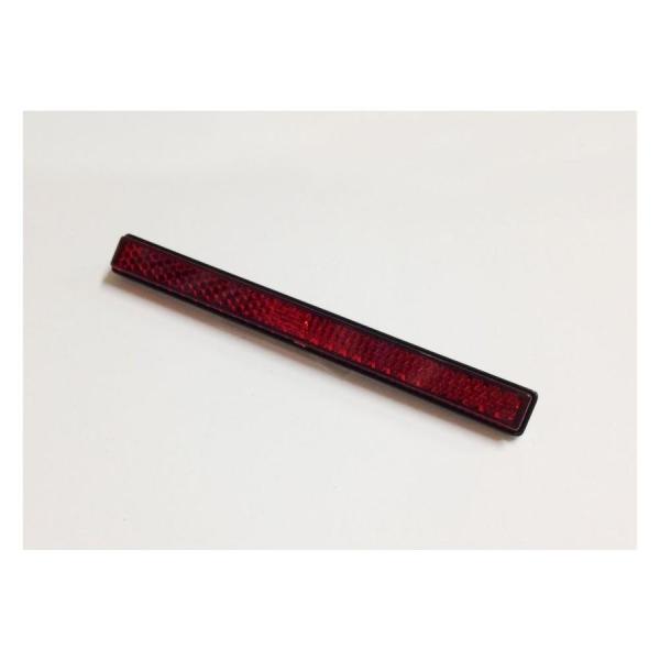 【適合】汎用　【商品説明】サイズ：縦12.5mm×横123mm×奥行7mm ●反射部：縦9.8mm×横120mm ●ネジ固定式