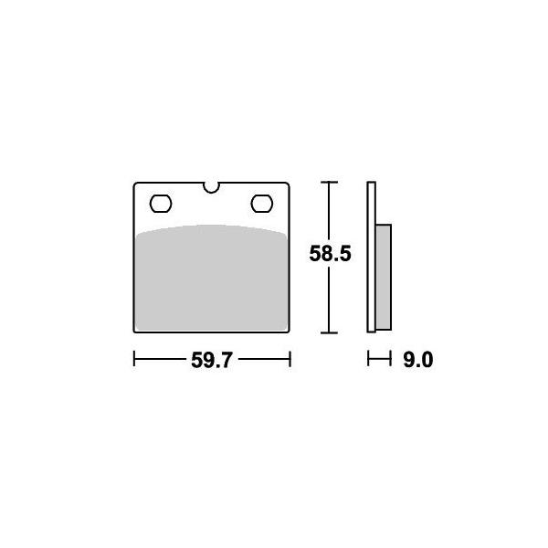 【適合車種】BMW R100RT　【適合年式】91年〜　【備考】※正規輸入車と並行輸入車ではキャリパーが異なる場合が多く、必ず現物確認が必要です。特に仕向地、生産ロットにより異なる場合があります。　【商品説明】SBSブレーキパッドとは ●北...