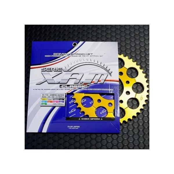 【品名】リアスプロケット クラシック　【商品番号】X2-A4402-48　【メーカー】XAM（ザム）　【適合車種】バリオス（BALIUS）・II（97年〜）　【備考】●年式はあくまで参考です。また適合はメーカー出荷時の適合を記載しています。...