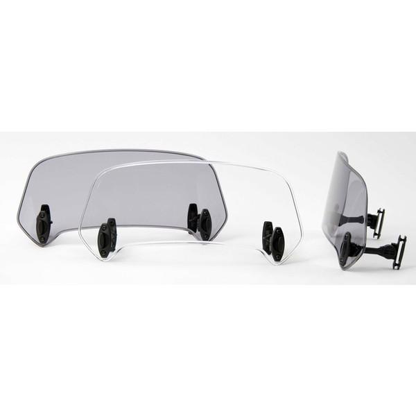 【適合車種】車種汎用（MT-09 TRACER対応）　【備考】※純正スクリーンへの取り付けに対してはマウントキットXCC-1が必要です。　【商品説明】付属品:2種類（Dタイプ゜、Sタイプ）ヒンジ付属)。 ●【注意】取り付けには穴あけ加工もし...