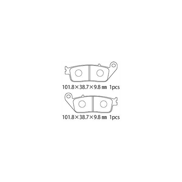 【適合】汎用　【商品説明】タイプ：フロント用 ●HD156/2 ●スタンダードパッドは優れた制動力、コントロール性、耐摩擦性と低いローター攻撃性は、ノーマルを凌いだ普及版モデルです。 ●ISO 9002認証済 ●【素材】カッパーフリー（銅フ...