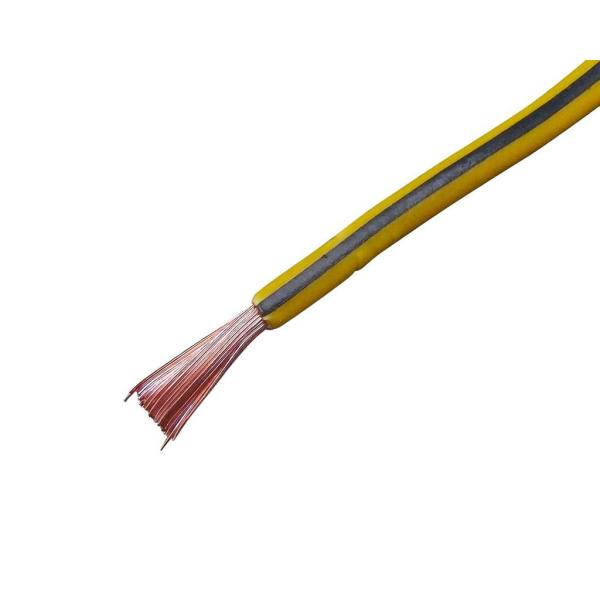 【適合】汎用　【商品説明】色： ●黄（基本色） 黒（ストライプ） ●サイズ： ●AVSS 1.25sq ●外径：約2.2mm 外皮径：約0.3mmx2=0.6mm ●内径：約1.6mm （AWG16gaugeに相当） ●OEM品番： ●AW...