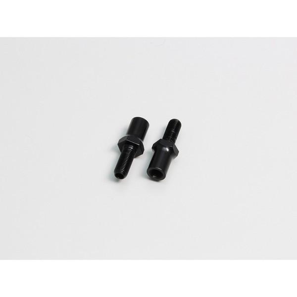 【適合】汎用　【商品説明】M10固定のウインカーの取付を25mm延長できます。 ●ウインカー取付延長ボルト ●M10×L16×P1.25ウインカー用2ヶ入 ●アルミ製アルマイト仕上 ●ハリケーン製フェンダーレスキットにLEDダガーウインカー...