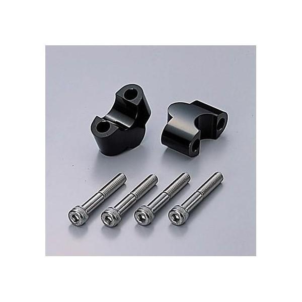 【適合車種】GROM（グロム）　【商品説明】25mmアップ ●ソケットボルトM8×L55 ●適合：ネジ穴間のピッチ31.5mm〜35mm ●ハンドル、ケーブル、ブレーキホース等ノーマルのままで少しポジション変更を…とお考えの方におすすめしま...