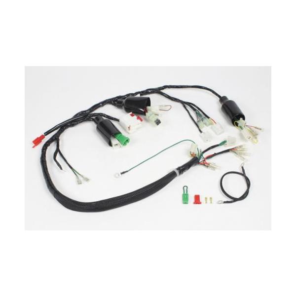【適合車種】12Vモンキー、（Z50J-2000001〜）、（AB27-1000001〜1899999）　【商品説明】本製品はSP武川社カスタムパーツ装着時の配線の加工や追加配線を無くし、純正品の様にカプラーオンで簡単に装着出来るメインハー...