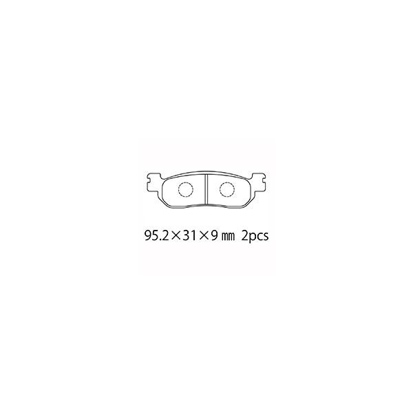 【適合】汎用　【商品説明】タイプ：フロント/リア共通（車両により適合する箇所が異なりますのでお客様にてご確認ください。） ●YA263 ●スタンダードパッドは優れた制動力、コントロール性、耐摩擦性と低いローター攻撃性は、ノーマルを凌いだ普及...