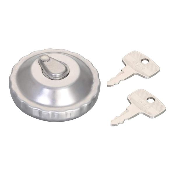 【適合】汎用　【商品説明】ガソリン盗難防止のためのキー付きタンクキャップ ●ガソリンの盗難を防止する為に、キーが付いたタンクキャップは必須アイテム（キー2個付き）。 ●モンキー（Z50J/AB27）/ダックス（ST50/AB26）・CL50...