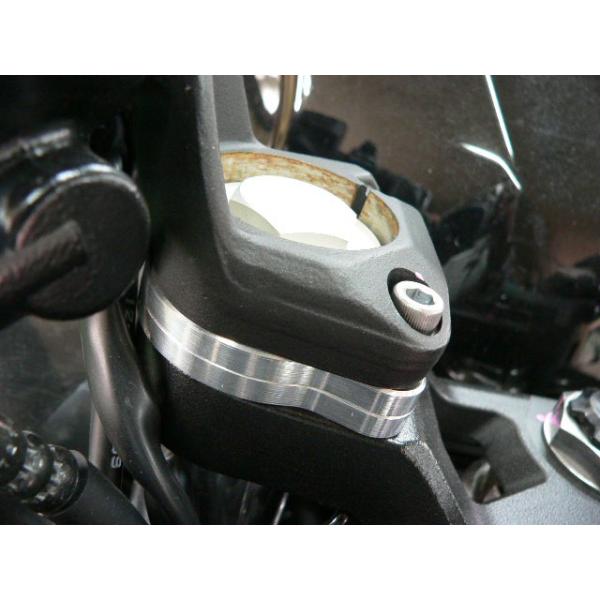 【適合車種】Ninja400　【適合型式】2BL-EX400G　【適合年式】18年　【備考】※★ご注意※掲載画像はサンプルの為シルバーですが、実際にお届けする商品はブラックです。ご注意下さい。　【商品説明】付属の皿ネジを使用し、F フォーク...