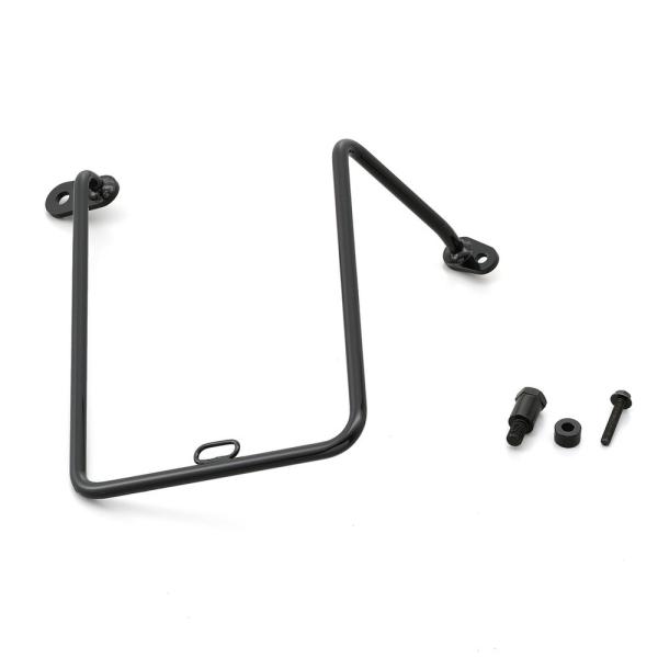 【適合車種】クロスカブ50　【適合型式】AA06　【適合年式】2018年　【商品説明】ソフトバッグ装着時の安定性を高め、巻き込みを防止するバッグサポート。 ●社外の太いリアショックに交換しても大丈夫なように、サポートとの十分なクリアランスを...