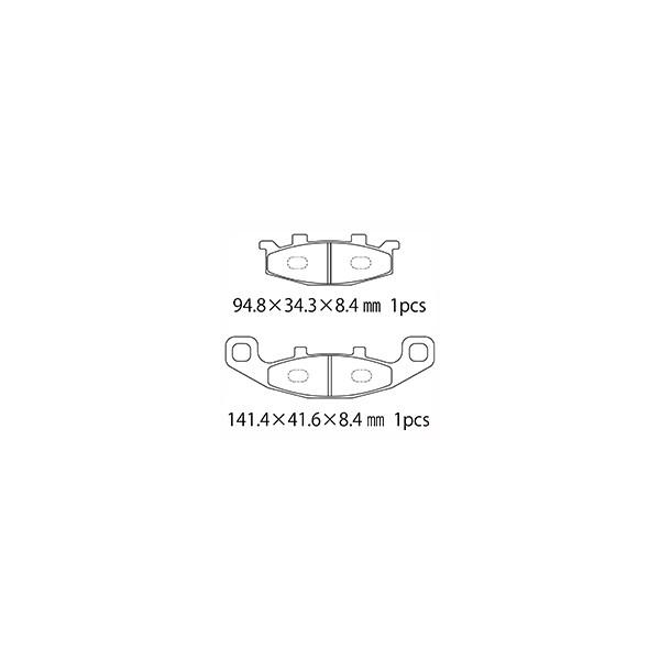 【適合】汎用　【商品説明】タイプ：フロント/リア共通（車両により適合する箇所が異なりますのでお客様にてご確認ください。） ●KS427 ●スタンダードパッドは優れた制動力、コントロール性、耐摩擦性と低いローター攻撃性は、ノーマルを凌いだ普及...