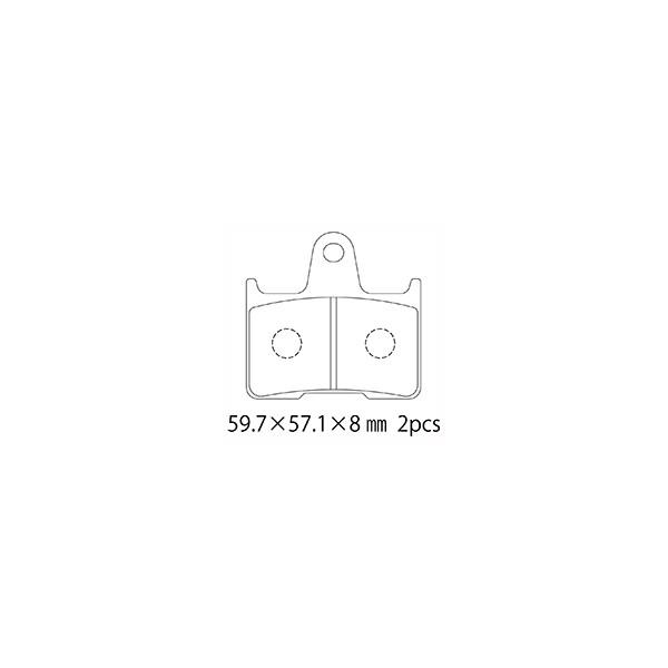 【適合】汎用　【商品説明】タイプ：リア用 ●KS436 ●スタンダードパッドは優れた制動力、コントロール性、耐摩擦性と低いローター攻撃性は、ノーマルを凌いだ普及版モデルです。 ●ISO 9002認証済 ●【素材】カッパーフリー（銅フリー）磨...