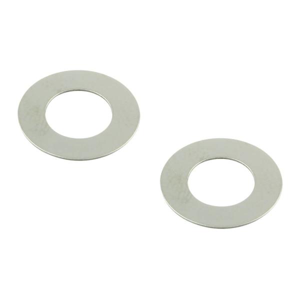 【適合】汎用　【商品説明】ステンレス製 ●カスタムパーツのフィッティングの際に必要になる細かい寸法調整にお使いください。 ●M8サイズ/厚み0.3mm　2個入り