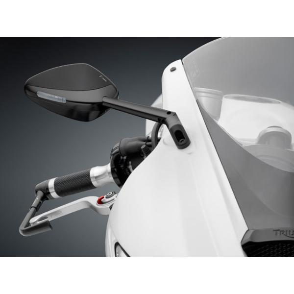 【適合】汎用　【商品説明】rizoma/リゾマ ミラー 「Veloce L SPORT」with integrated indicator light 左右 同形状一目見ただけでその質の違いが分かるrizomaミラー。 ●アルミビレッドのr...