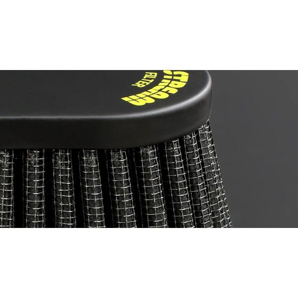 【適合】汎用　【備考】※メーカー欠品中には入荷までに数週間以上のお時間を要する場合がございます。　【商品説明】エンジンの保護というフィルター本来の機能を損なうことなく、吸気時に生じる空気抵抗の低減・吸入量の増加を図りパワー、レスポンスが向上...