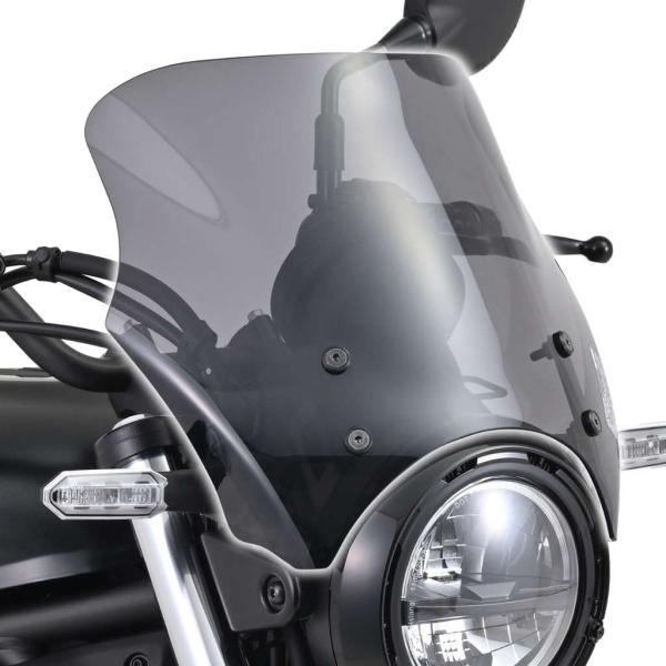 【適合車種】ELIMINATOR（エリミネーター）※ELIMINATOR SEは適合不可　【適合年式】2024年　【商品説明】ボルトオンで装着可能なブラストバリアーのスクリーンと取付ステーのセット。 ●ライダーへの?圧を弱めて疲労を軽減した...