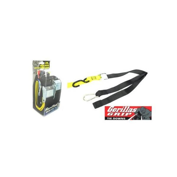 【サイズ】全長180cm×幅40mm　【備考】※モニターの環境により、画像の色が実物と若干異なって見える場合がございます。　【商品説明】カラー：イエロー ●サイズ：全長180cm×幅40mm ●耐荷重量：300kg ●片側のフックにはビニー...