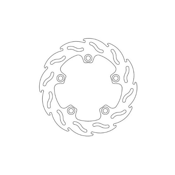 【適合車種】GSX-R1000（ABS）　【適合年式】17年　【備考】※画像はサンプルです。実際にお届けする商品と異なる場合がございます。ご了承ください。　【商品説明】モトマスターをもっとも特徴付ける「炎の形をもつディスクローター」が「フレ...