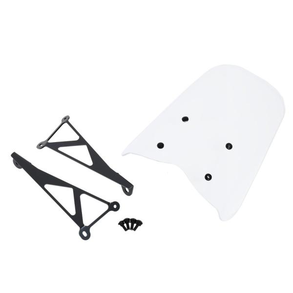 【適合車種】スーパーカブC125　【適合型式】2BJ-JA48　【適合年式】2018年　【商品説明】ポイント1.取り付けは簡単 ●ミラー基部にステーを共締めするだけのイージーフィッティングです。 ●ポイント2.スクリーンカラーはクリアとスモ...