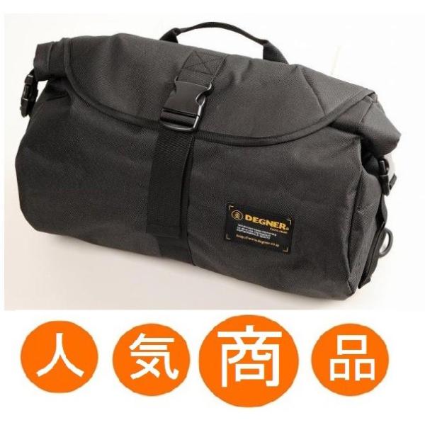 【カラー】ブラック　【備考】※本品は構造上完全防水ではございません。　【商品説明】簡単装着×防水バッグ ●・普段から使いたい容量！ ●防水仕様の12Lは、普段使いからツーリングまで充分な容量。開口部も広くなっているのでモノの出し入れが簡単ラ...
