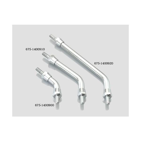 【取付部ボルト径】8mm P1.0（正ネジ）　【商品説明】1本販売 ●左右共通 ●取付部ボルト径：8mm P1.0（正ネジ） ●取付部ボルト径：8mm ●φ12スチール製メッキ仕上げ ●ミドル（90mm）